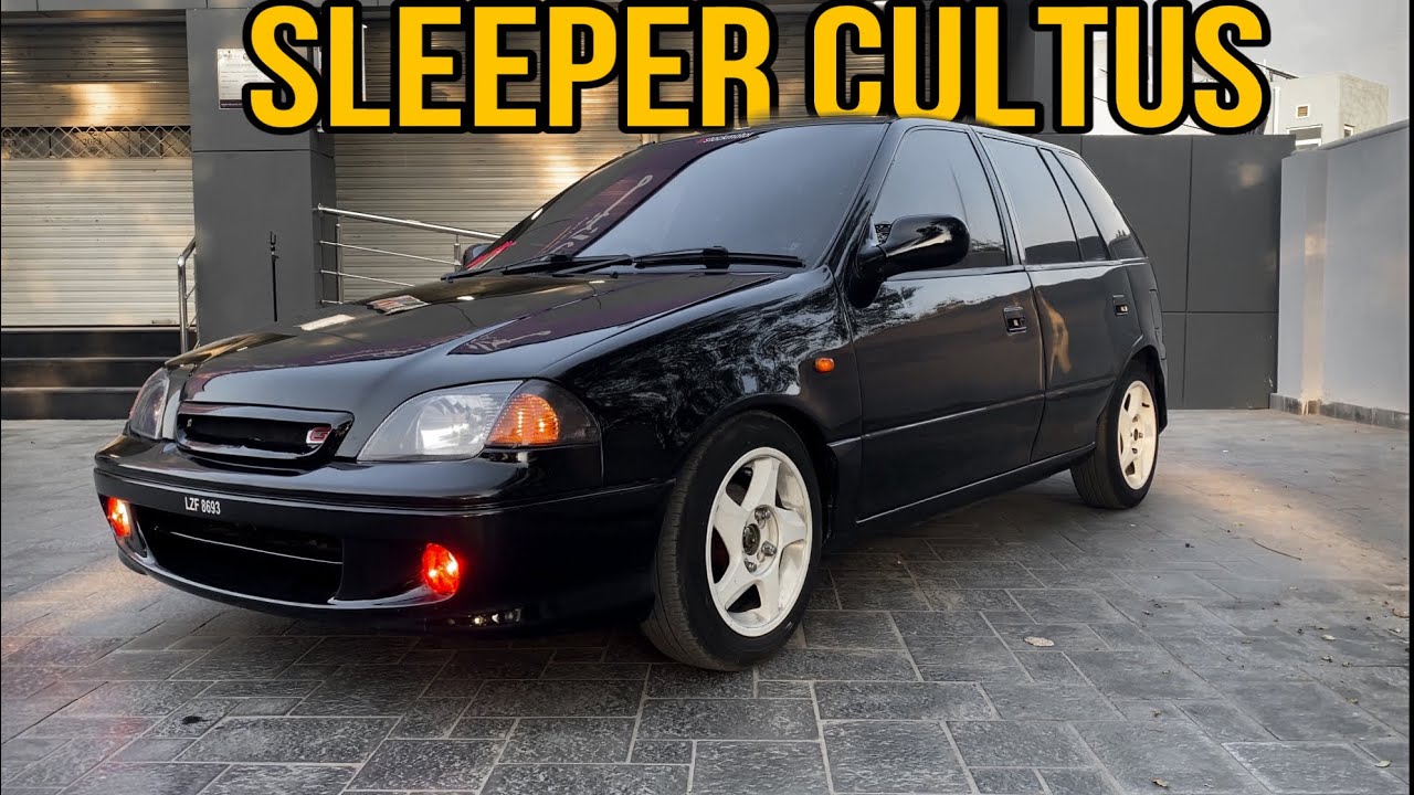 SUZUKI CULTUS SLEEPER BUILT CAR COMPLETELY MODIFIED ENGINE SWAP OWNERS ...