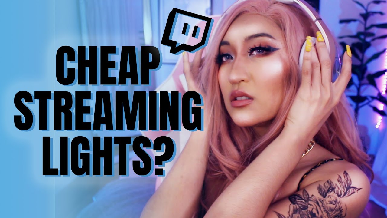 How I Light My Twitch Body Painting Streams (UNDER $200! 🤑) - YouTube