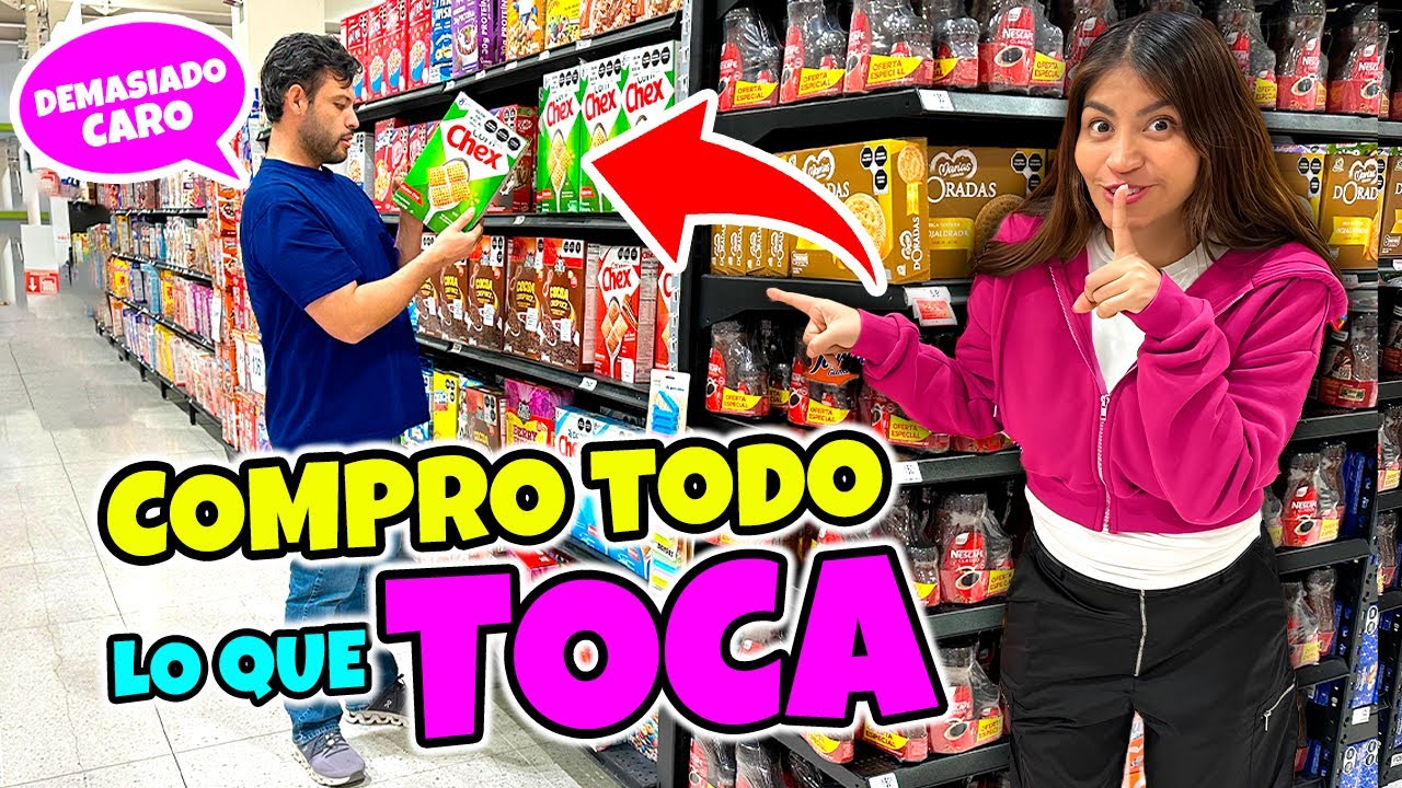 Compro TODO lo que mi novio toca ¡SIN SABERLO! 🤫 | Conny Merlin - YouTube