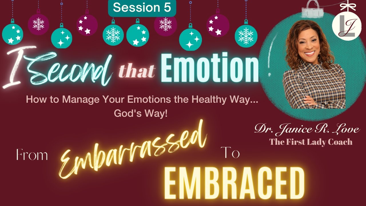 Session 5: From Embarrassed to Embraced - I Second That Emotion - YouTube
