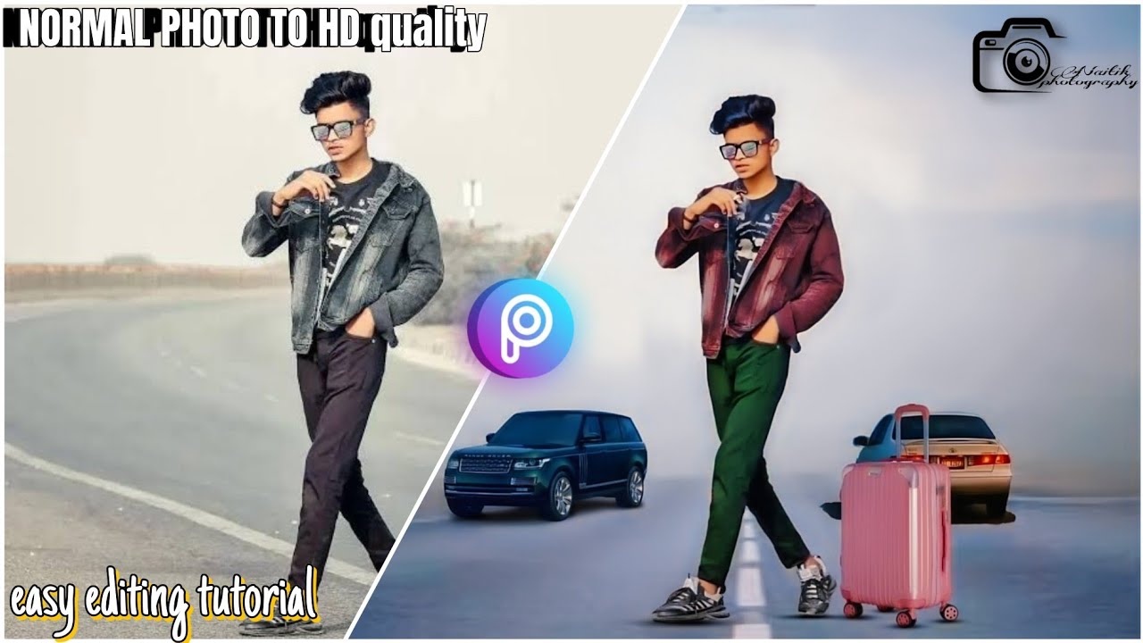 normal to HD quality airplane background creativity editing tutorial (@m.r editor - YouTube