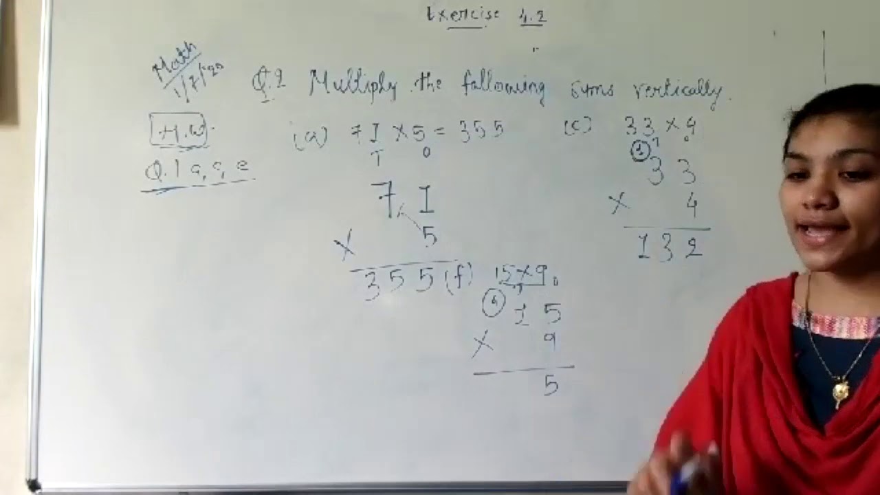 III Math virtual class for Exercise 4 2 1 7 2020 - YouTube