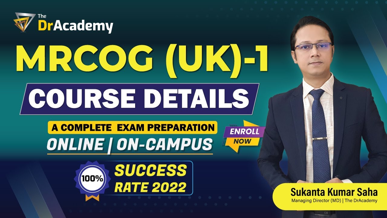 MRCOG Part 1 Course [6/4/3 Months] Online & Offline | The DrAcademy ...