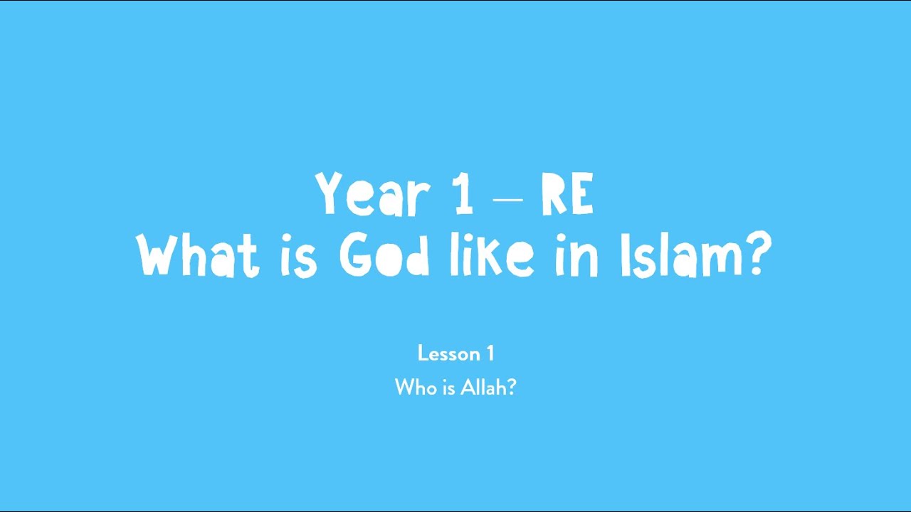 Year 1 - RE - Spring 1 - Lesson 1 - YouTube