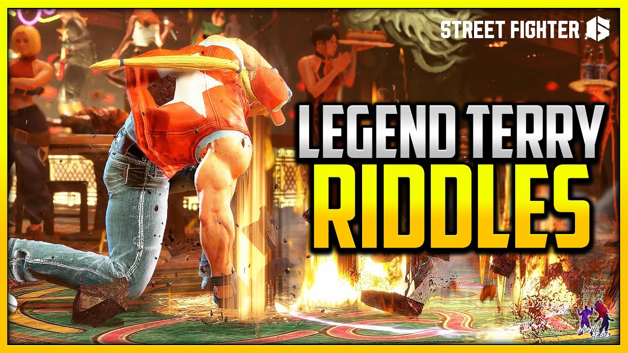 SF6 Riddles Legend Terry Is Back !! STREET FIGHTER 6 High Level ...