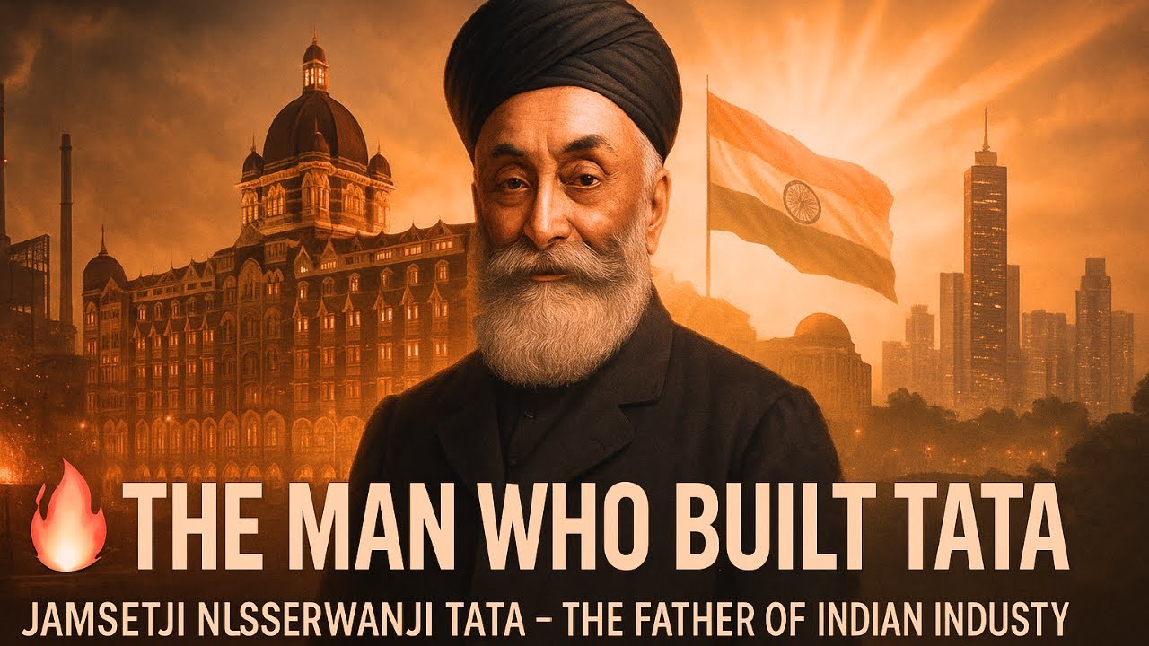 🔥 The Man Who Built Tata – Jamsetji Nusserwanji Tata | The Father of ...