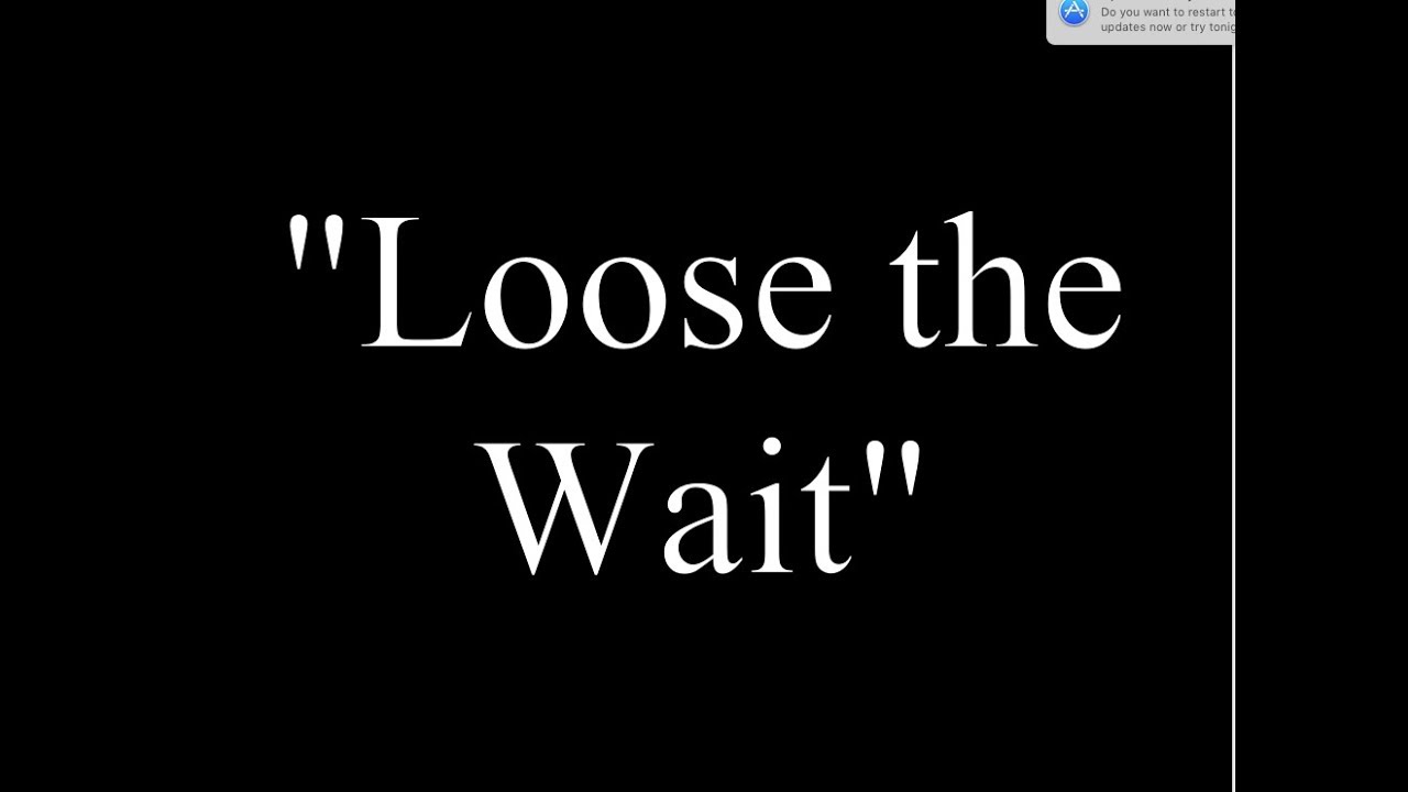 3/11/2018 - Rev Dr T Paul Graetz - Loose The Wait - YouTube