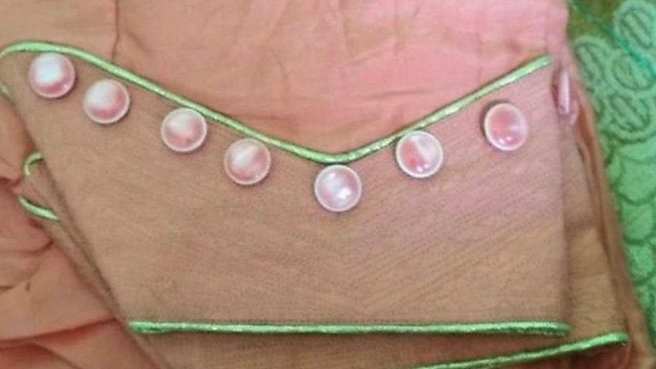 Latest SALWAAR PONCHA DESIGN/salwar mohri design - YouTube