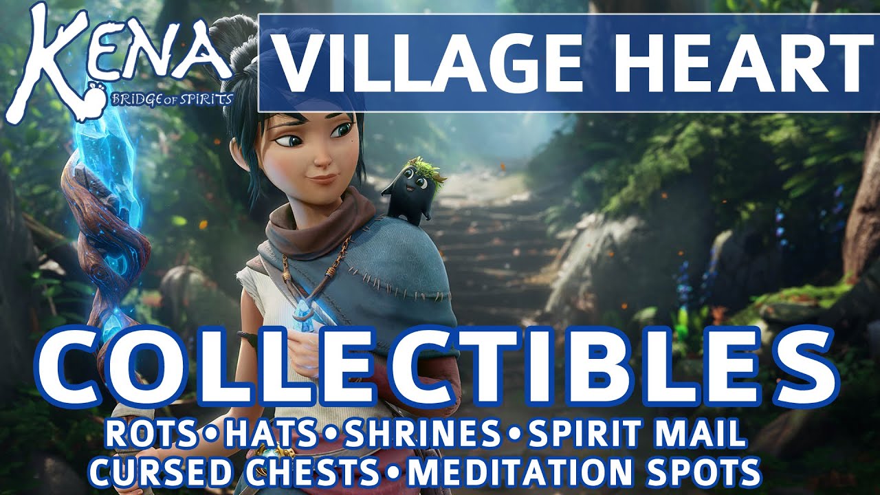 Kena Bridge of Spirits - Village Heart All Collectible Locations (Rots ...