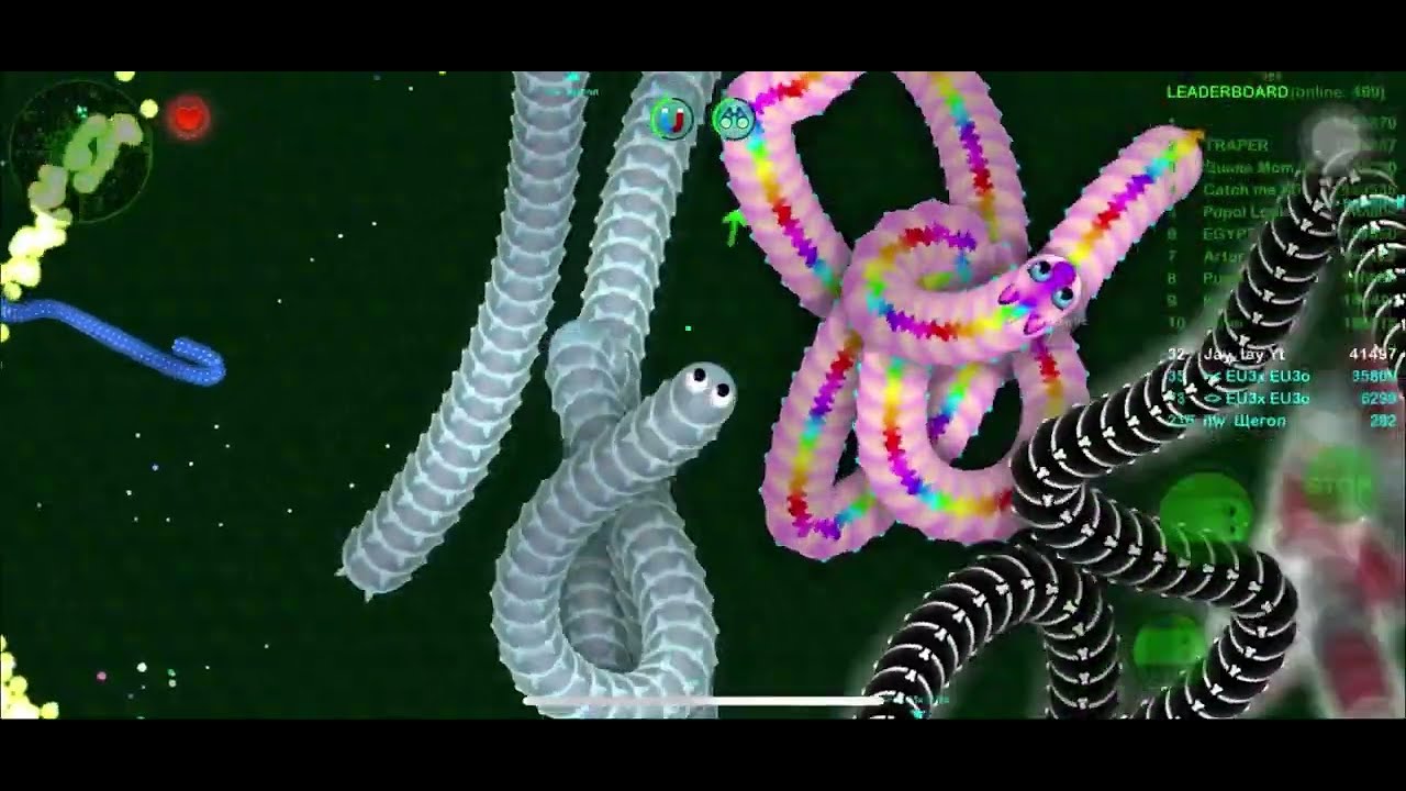 Wormax.io game 125k - YouTube