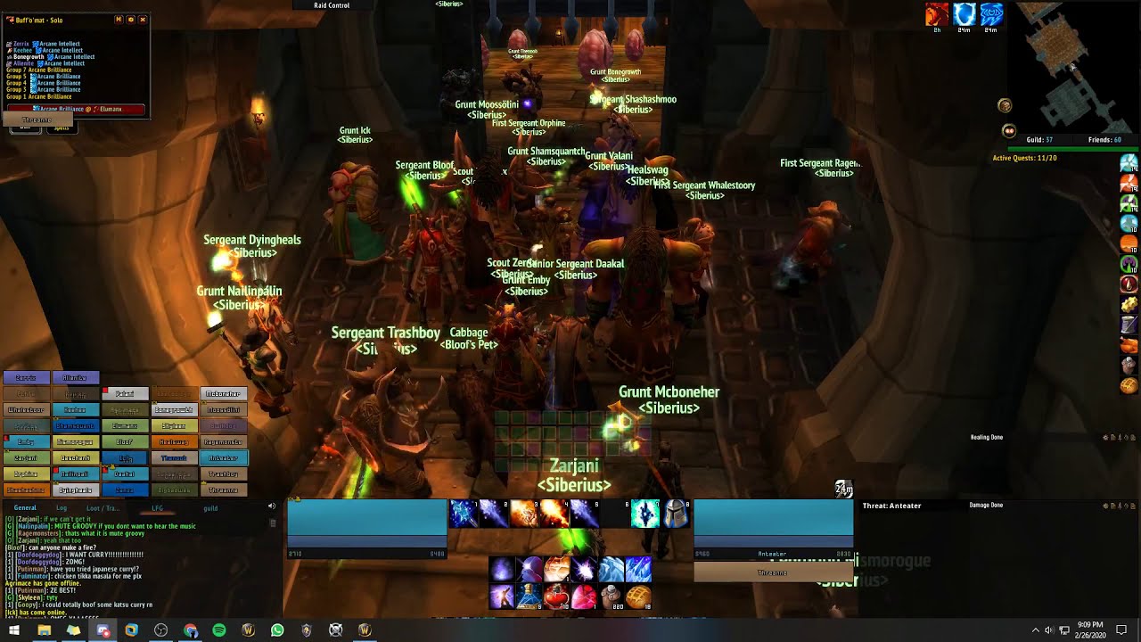 Siberius - BWL - First 2 bosses - 2/26/20 - YouTube