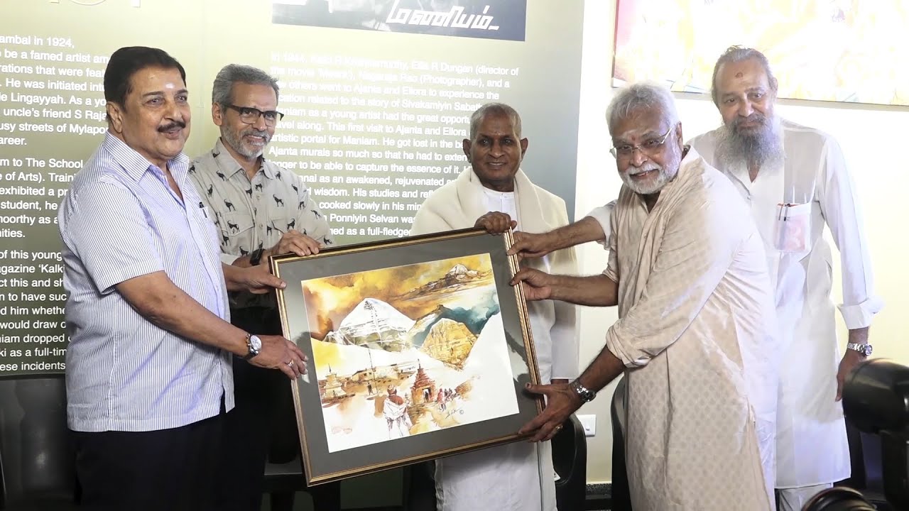 The Maniam Legacy's Art Exhibition Inauguration Function | Sivakumar ...