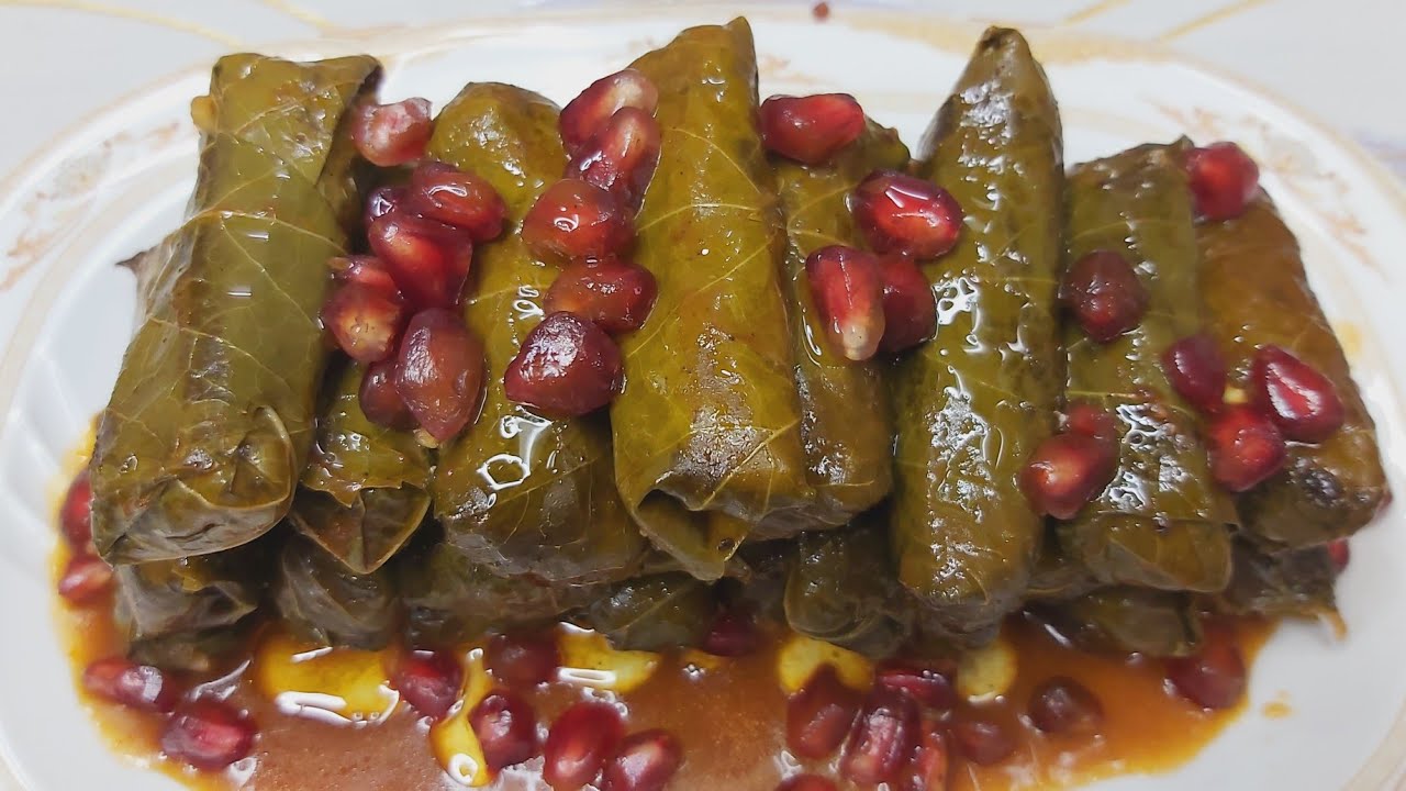 Warak Enab | Egyption Mahshi Recipe | ورق عنب | #arabiccuisine - YouTube