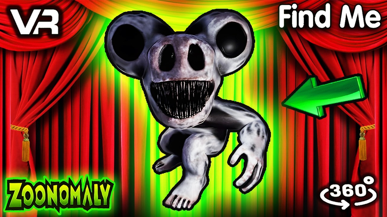 Koala Monster 360 VR🔍FIND Zonomaly in the cave | Finding challenge 360 ...