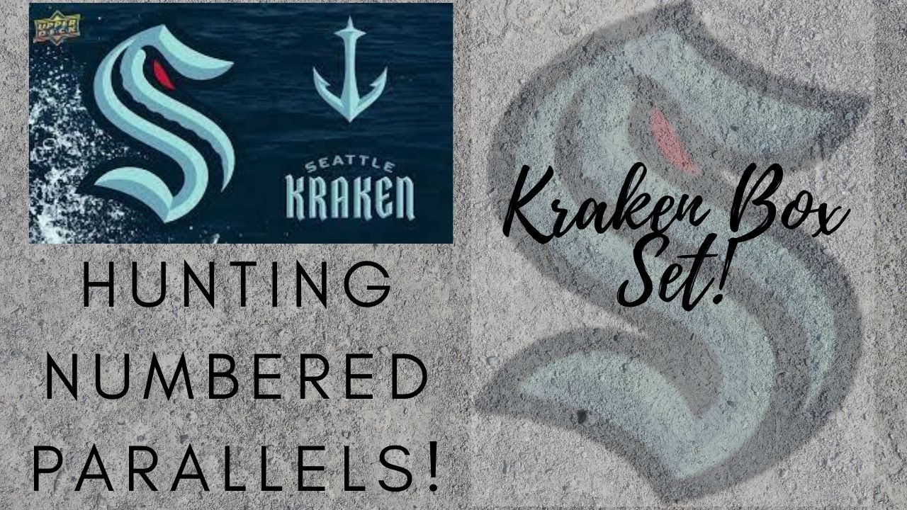 NEW RELEASE! 2021-22 Seattle Kraken Box Set Break - Numbered Parallel ...