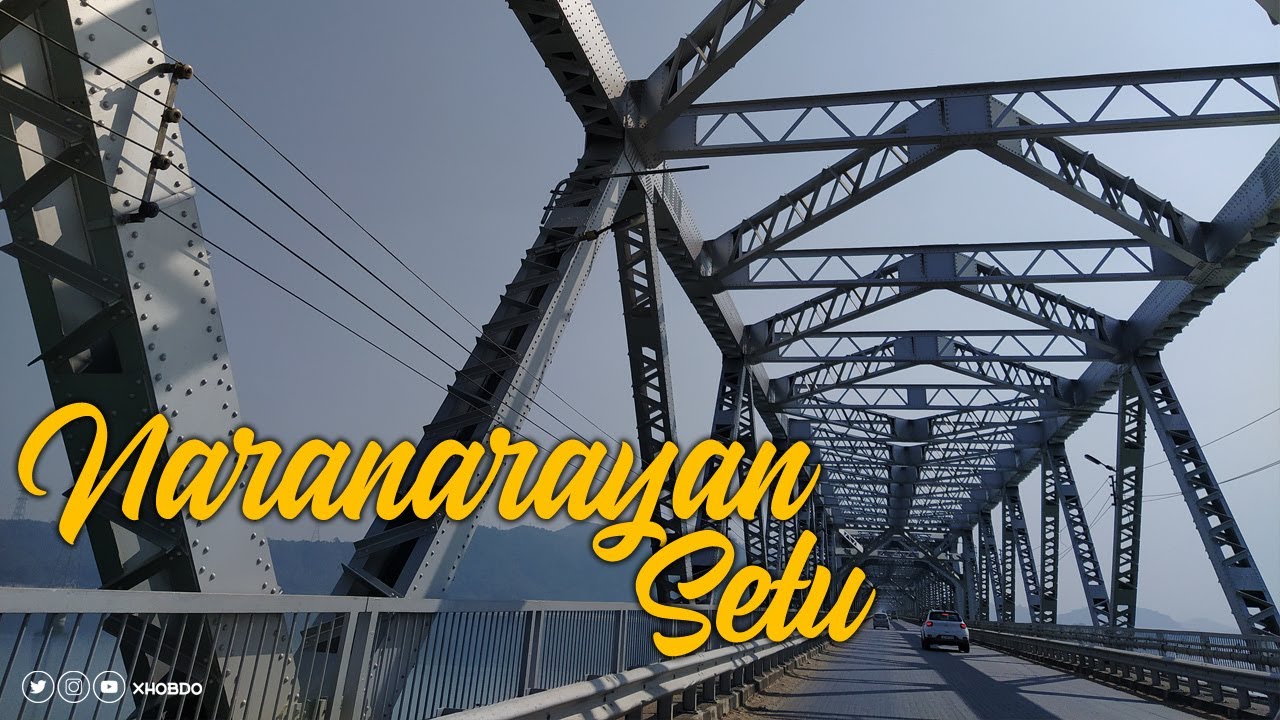 Crossing Naranarayan Setu ... - YouTube