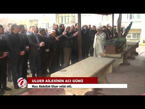 (NEVŞEHİR) ULUER AİLESİNİN ACI GÜNÜ