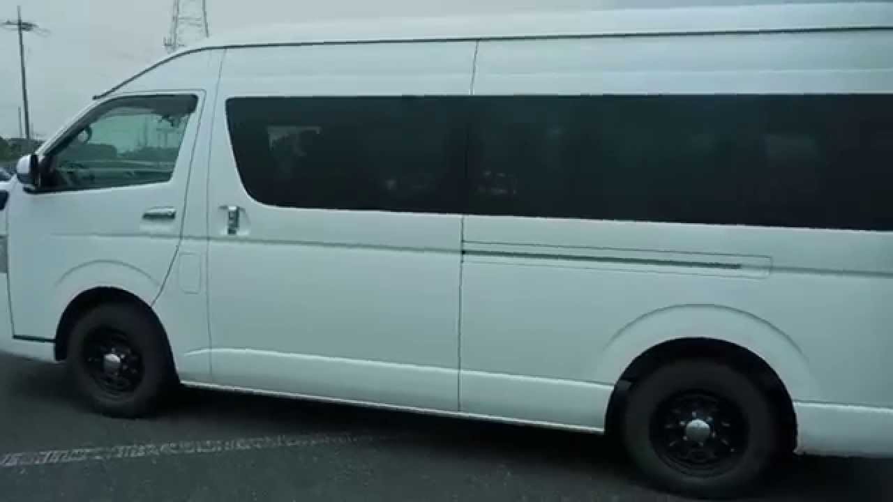 Hiace 200 Grand Cabin 2.7L Petrol / Joe's New Bus - YouTube