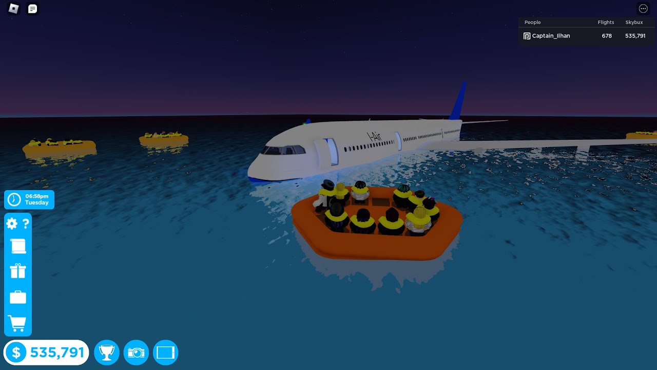 Roblox Cabin Crew Simulator | A330 | Water Landing - YouTube