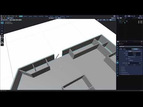 [3D Wayfinder] Blender Modeling Tutorial (part 6) Making doors and openings - YouTube