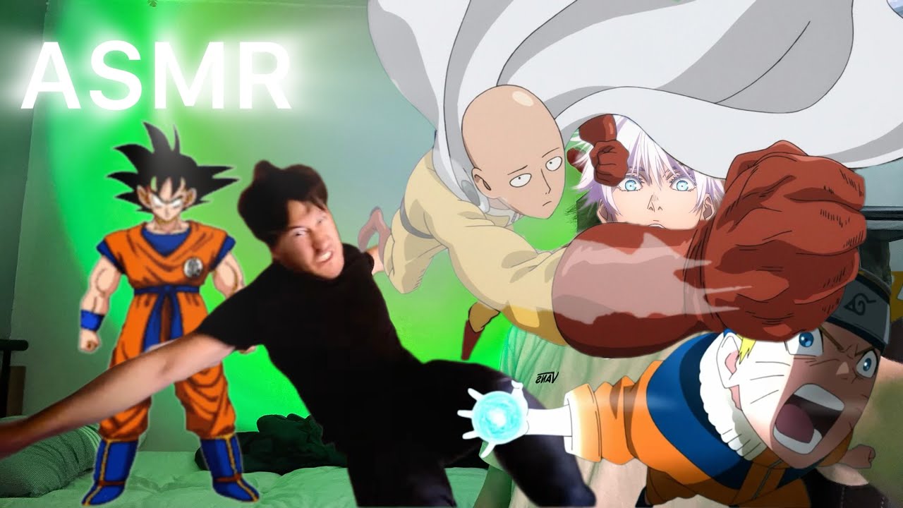 FAST and AGGRESSIVE ASMR punching you to sleep w/ face roller - YouTube