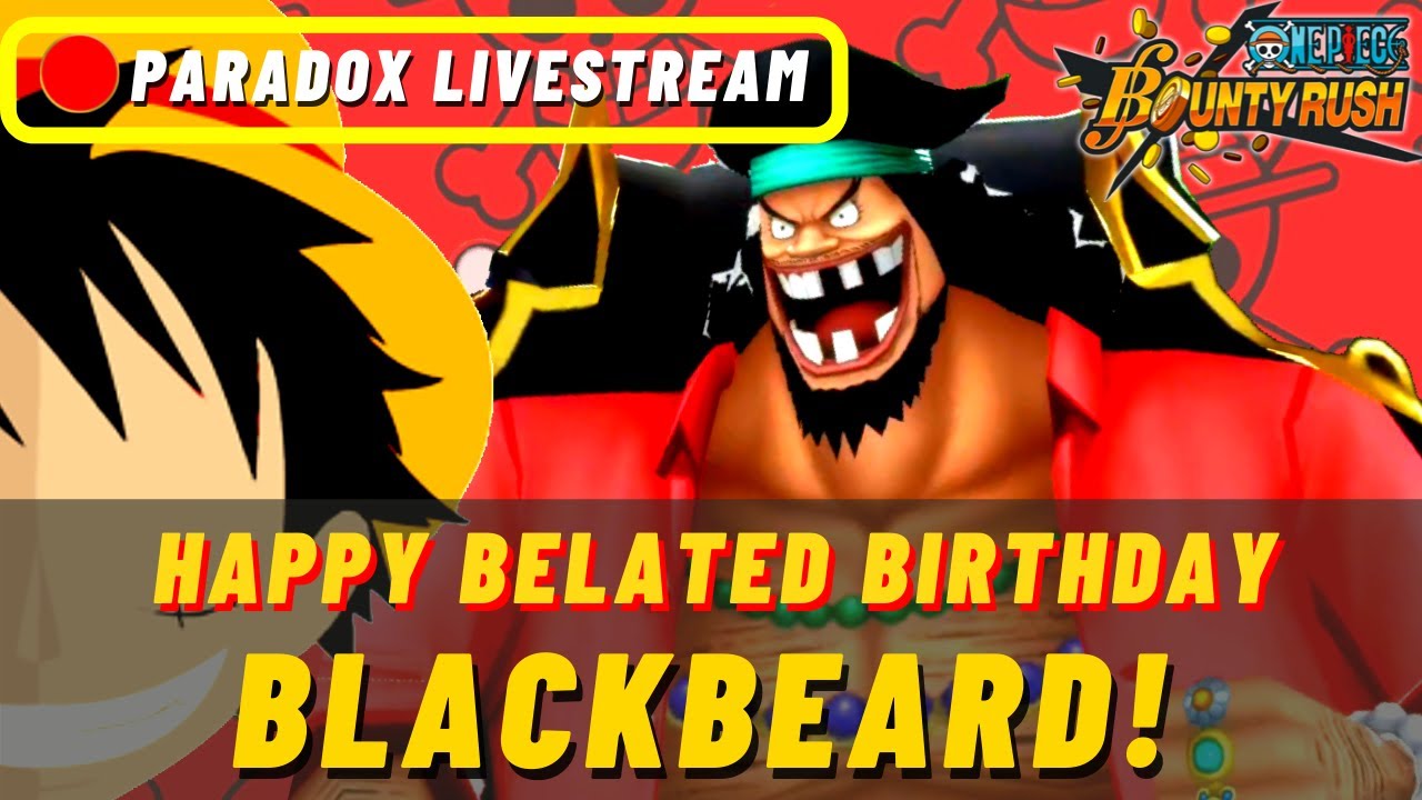 🔴 PARADOX LIVESTREAM! HAPPY BELATED BIRTHDAY BLACKBEARD! LEAGUE ...