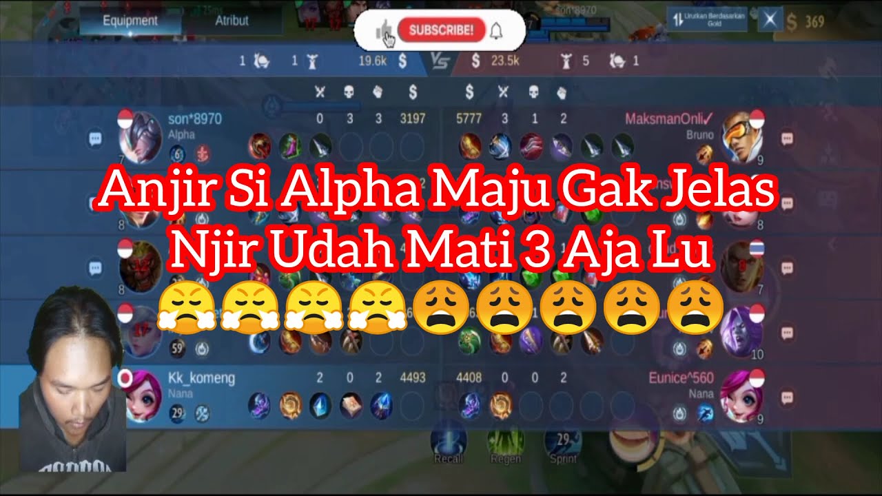 Anjir Dapat Tim Bot,Sun Sama Alpha Maju Terus sampe Dapet Coklat ...