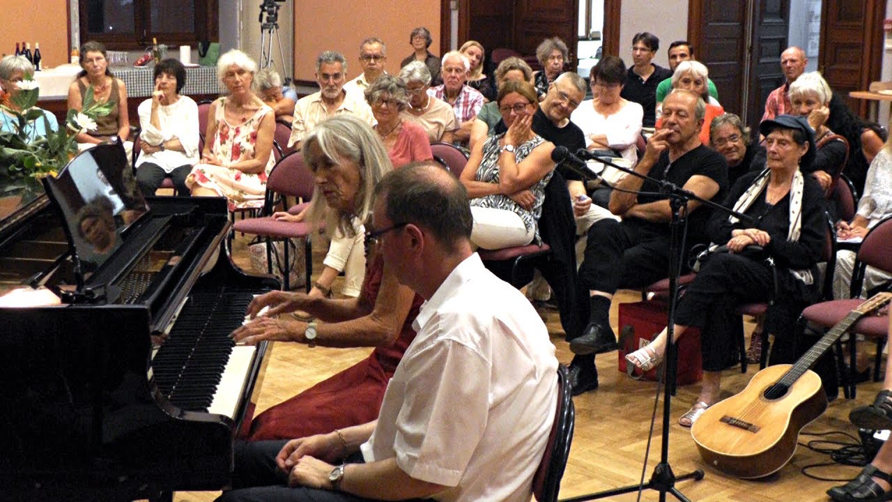 Michelle ZUBER Rémi KALCK "Impro" à la nuit du piano Saverne 24 06 2017 ...