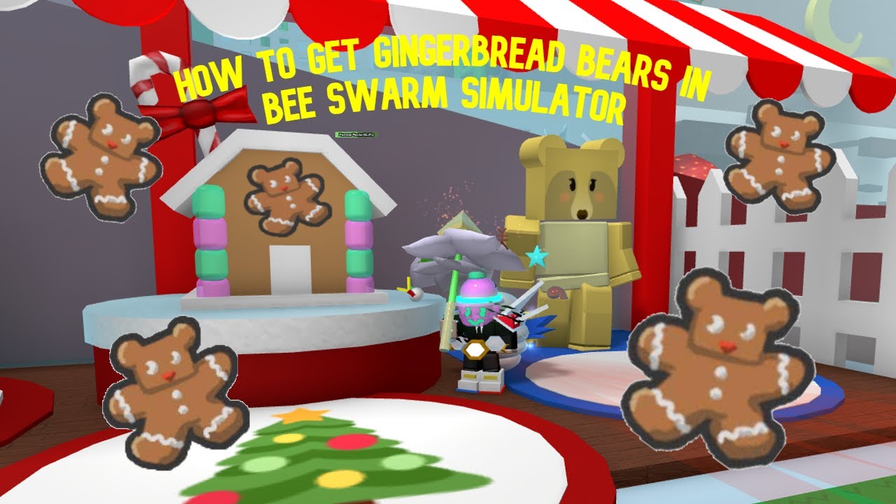 How to get Gingerbread Bears FAST!!! "Bee Swarm Simulator" - YouTube