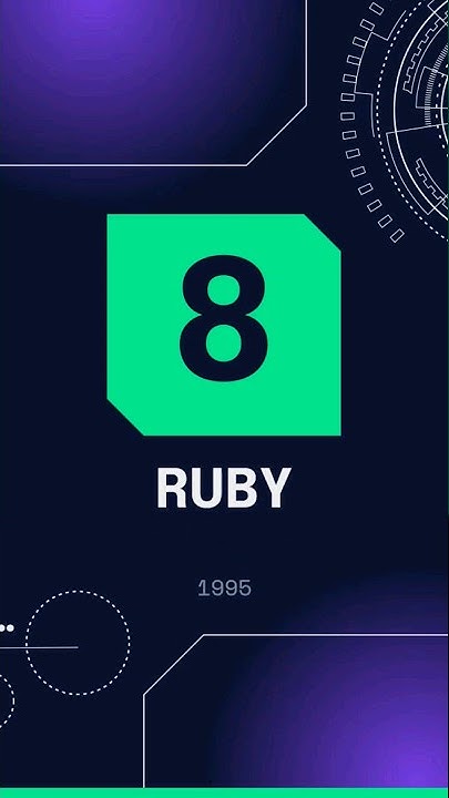 Top 10 Programming Languages To Get A Job No. 8 | RUBY | #shorts #ytshorts - YouTube
