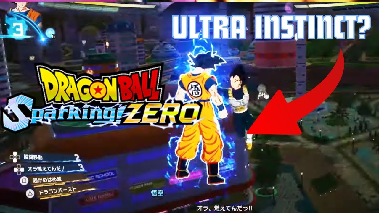 ULTRA INSTINCT IS A HIDDEN FEATURE IN SPARKING ZERO!!! - YouTube