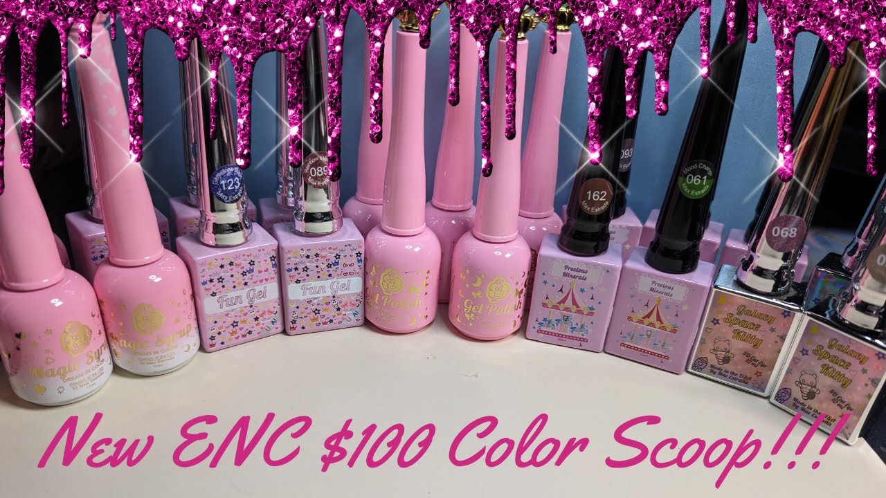 New Enail Couture $100 Color Scoop Unboxing - YouTube