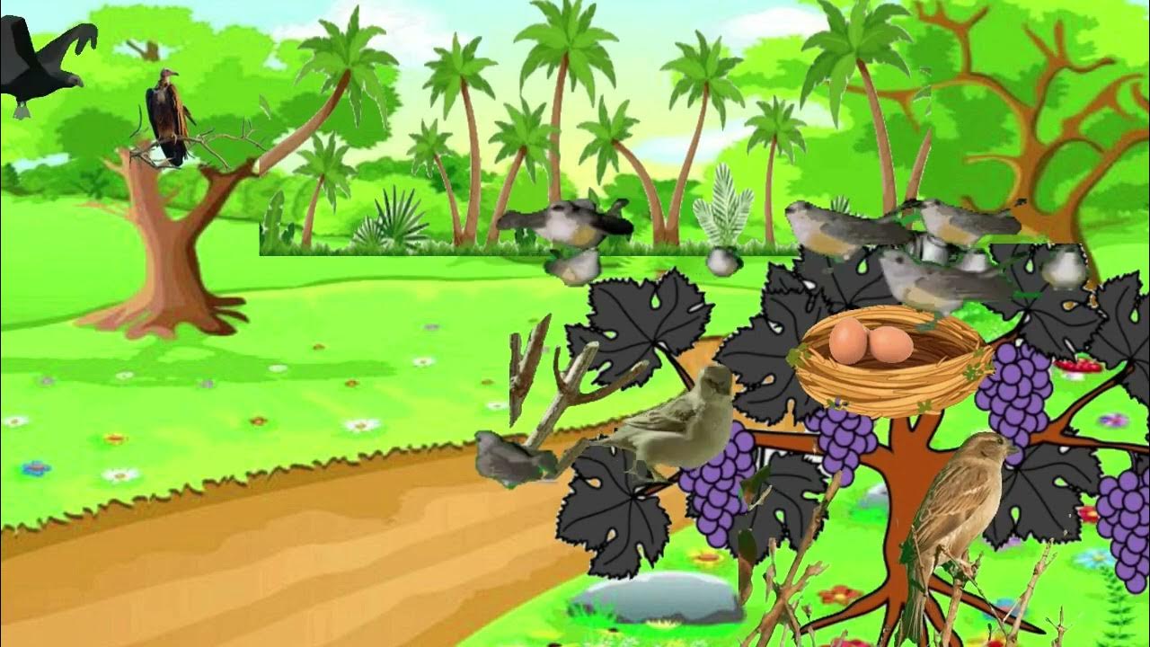 The Brave Little Sparrow | Kids Moral Story - YouTube