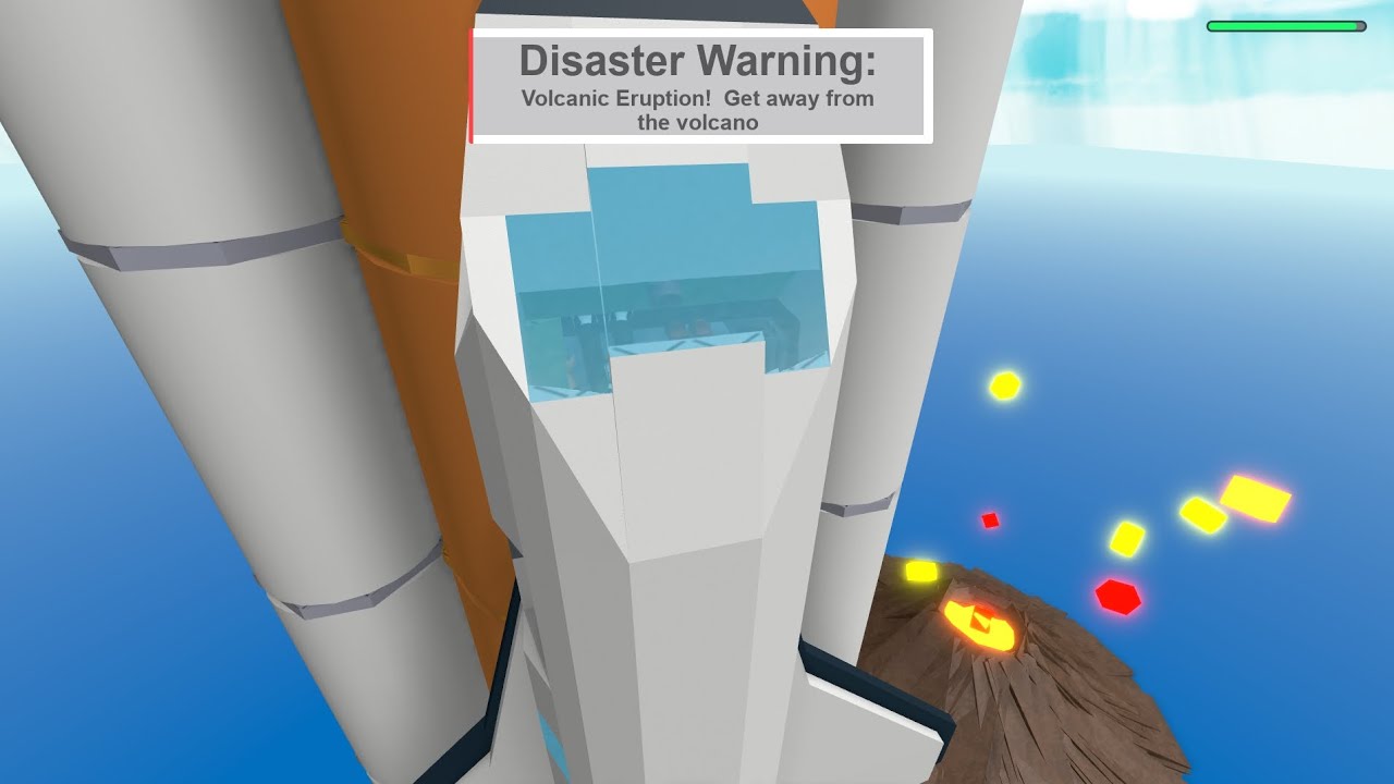 Playing Roblox natural disasters - YouTube