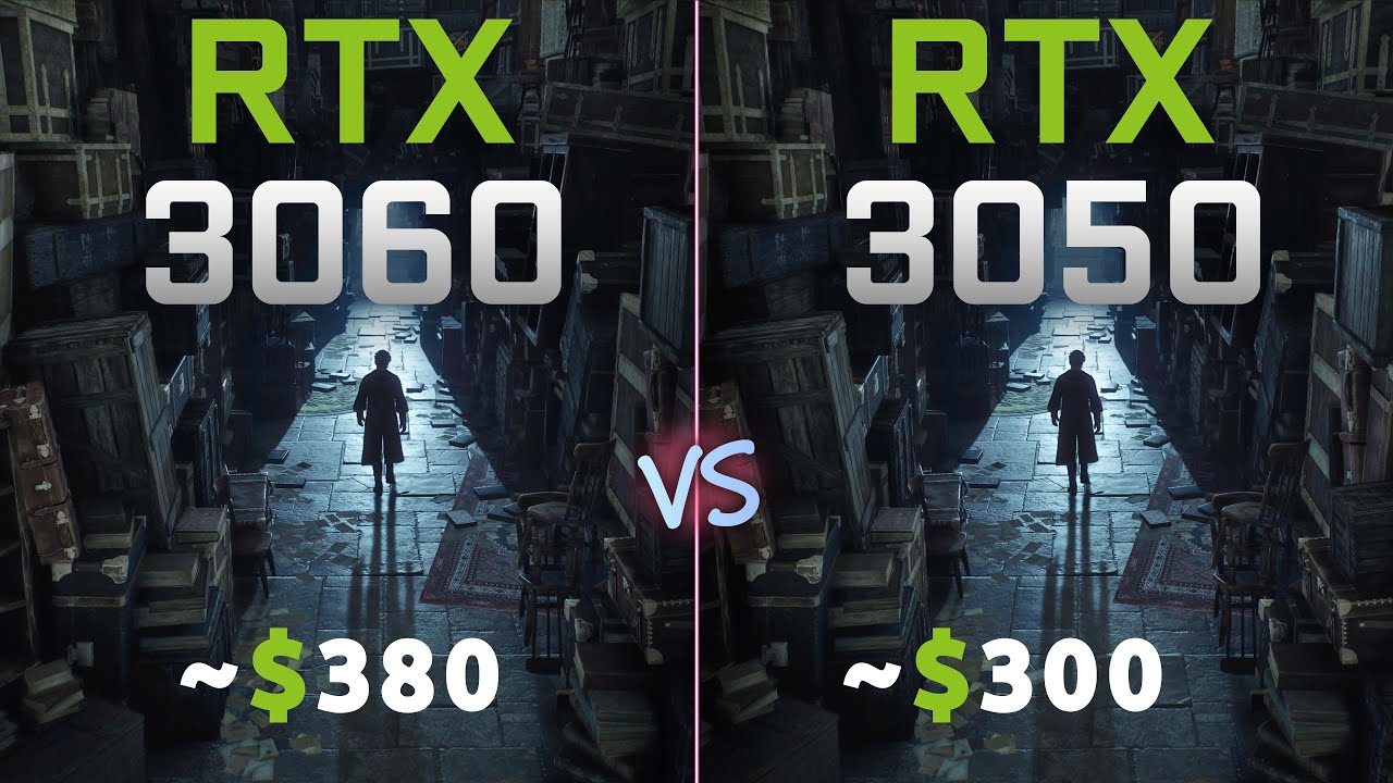 RTX 3050 vs RTX 3060 - 2023 Test in Games at 1080p - YouTube
