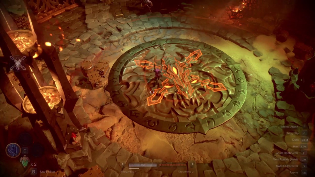 Meeting Vulgrim, Upgrading Creature Cores - Darksiders Genesis PC ...