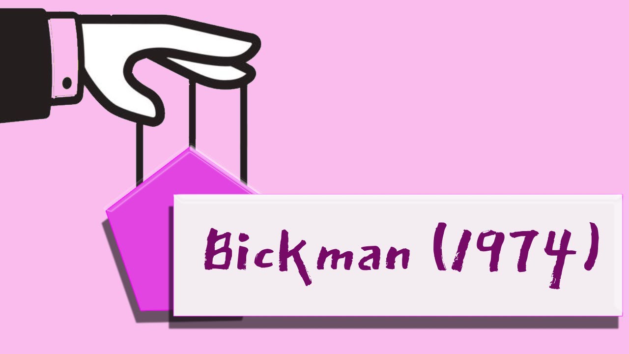 Bickman (1974) - YouTube