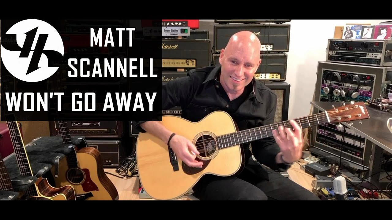 "Won't Go Away" Matt Scannell Vertical Horizon Live Acoustic - YouTube