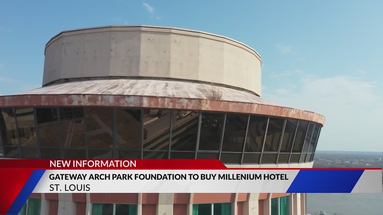 St. Louis nonprofit buys vacant Millennium Hotel, plans to redevelop - YouTube