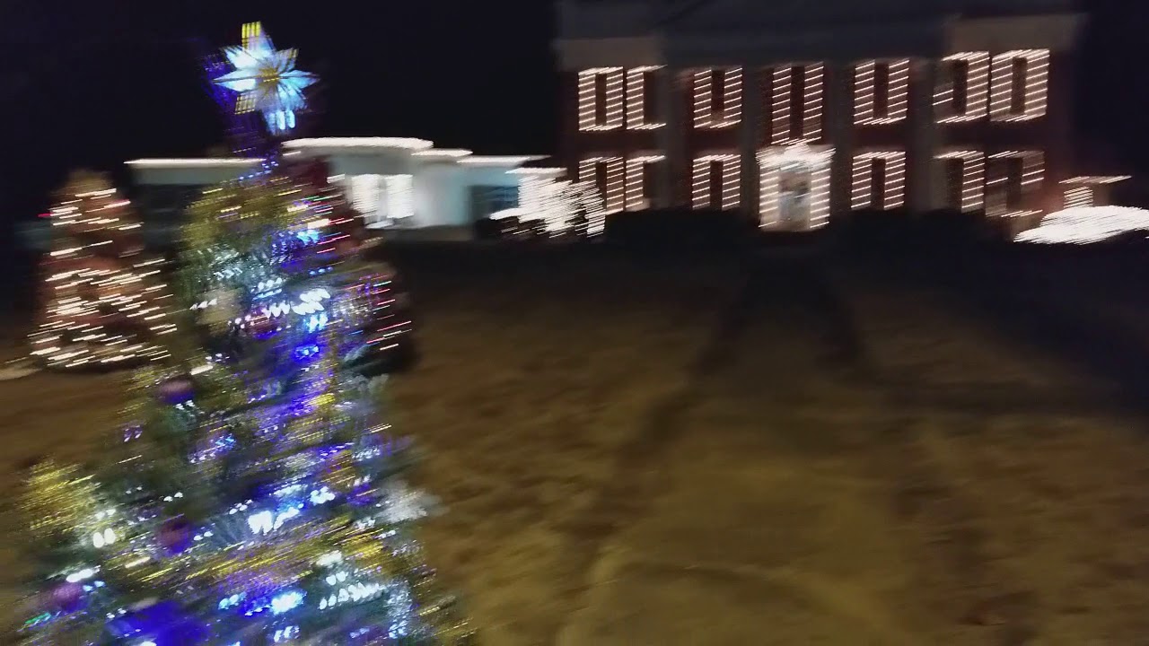 2017 Yell County Courthouse Christmas Trees - YouTube