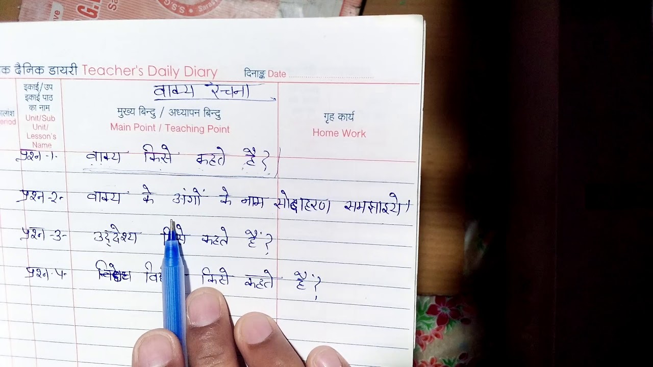 Vakya Rachna Youtube