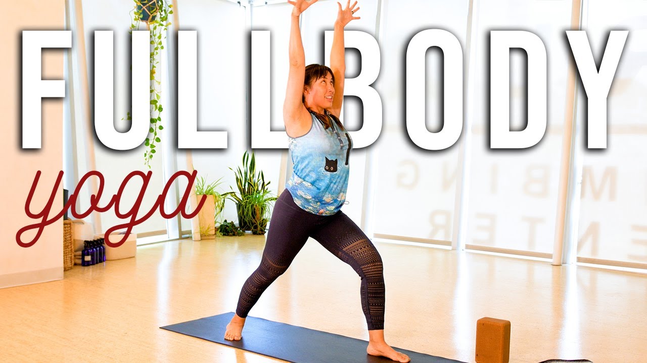 FULL BODY YOGA - Heart Opening & Twisty Total Body DEEP Stretch Routing ...