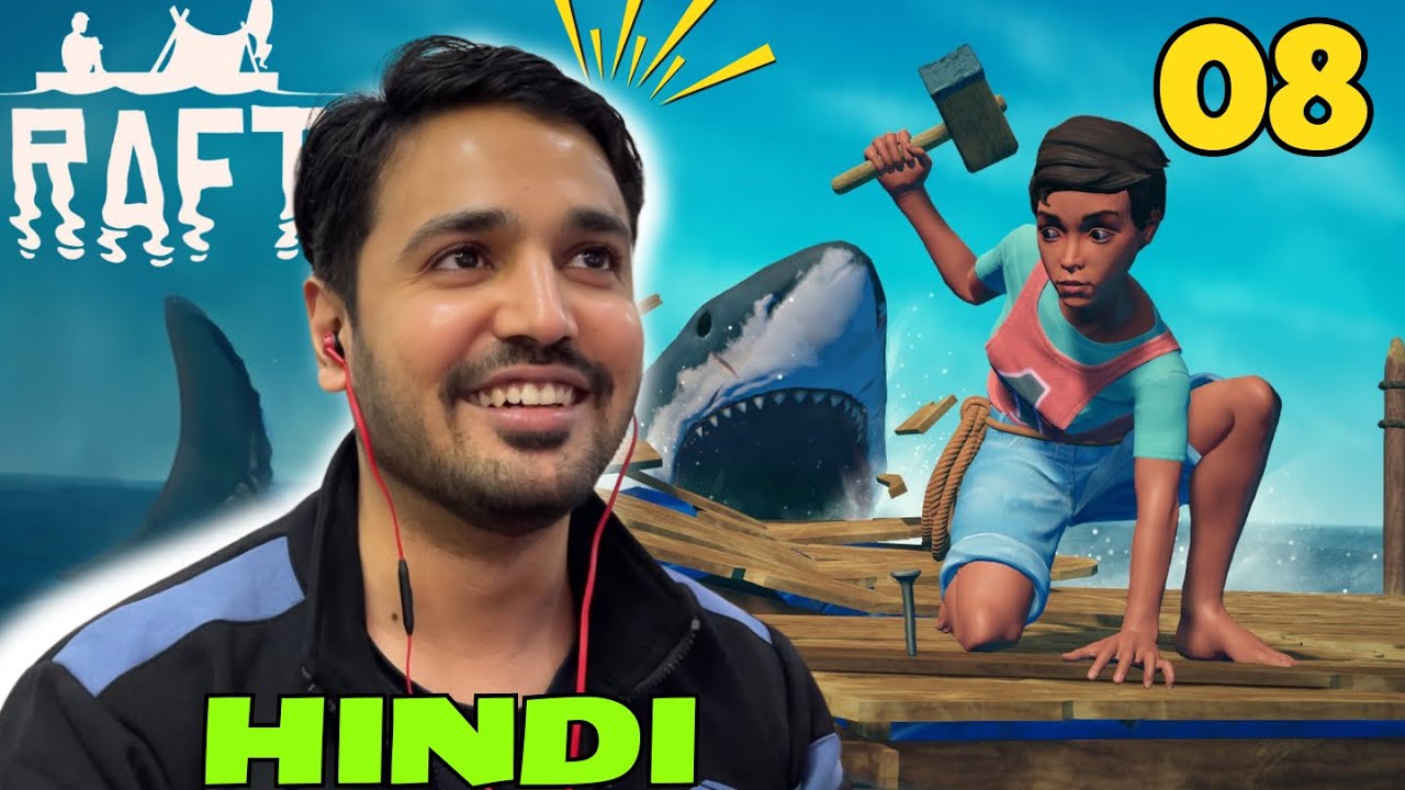 New character unlocked Story Island | Raft Hindi Gameplay Part 8 - YouTube