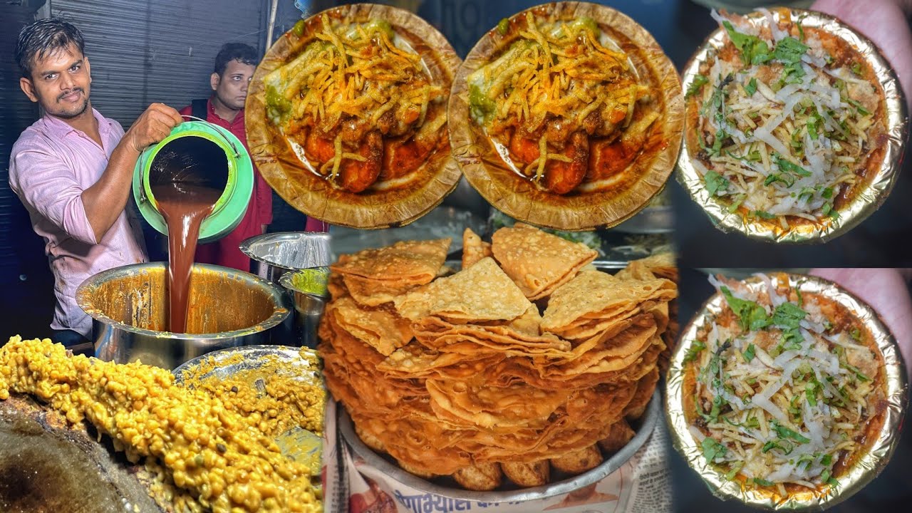 Gupta Ji Ki Aloo Tikki, Matar Papdi, Pani Patase & More || Kanpur ...