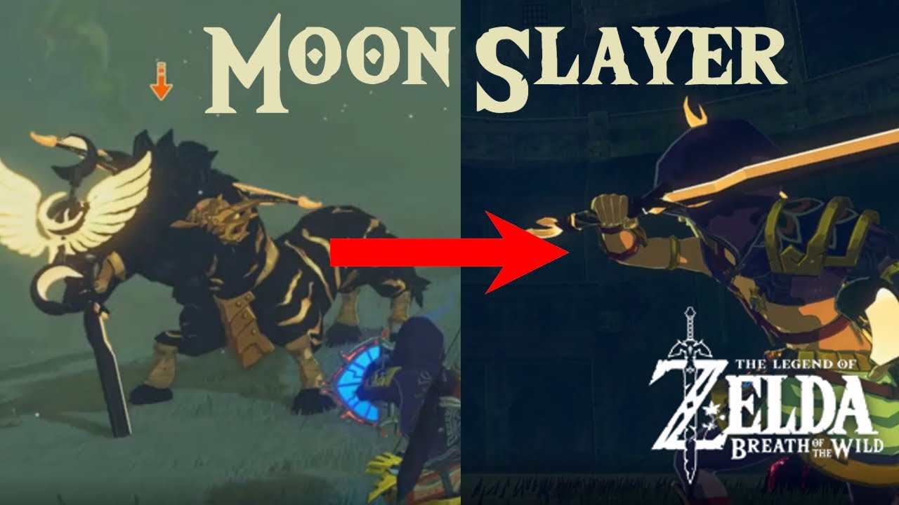 Getting and Using the Moon Slayer Set - Zelda Breath of the Wild Mod ...