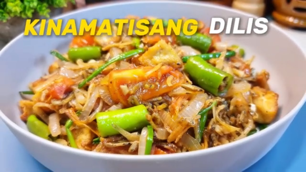 How to Make the Best Kinamatisang Dilis | Sautéed Dried Anchovies with ...