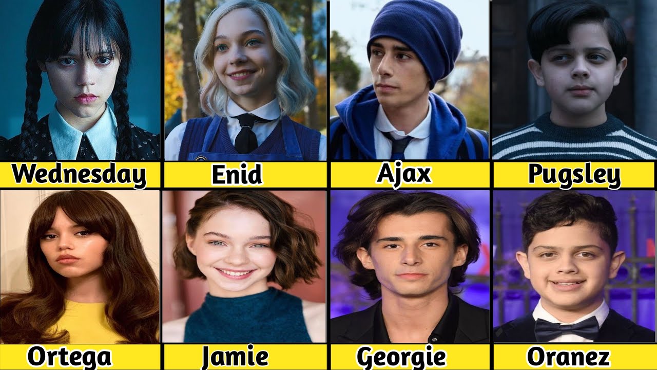 Wednesday Adams All Cast | Wednesday Adams Webseries Cast | - YouTube