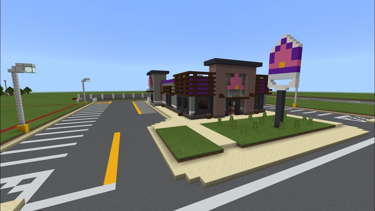 Minecraft: City Of Evansburg - Episode 21 - Taco Bell! (Speed Build ...