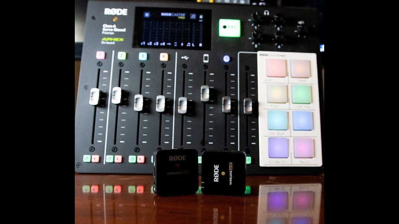 Rode Wireless GO2 with RodeCaster Pro! - YouTube