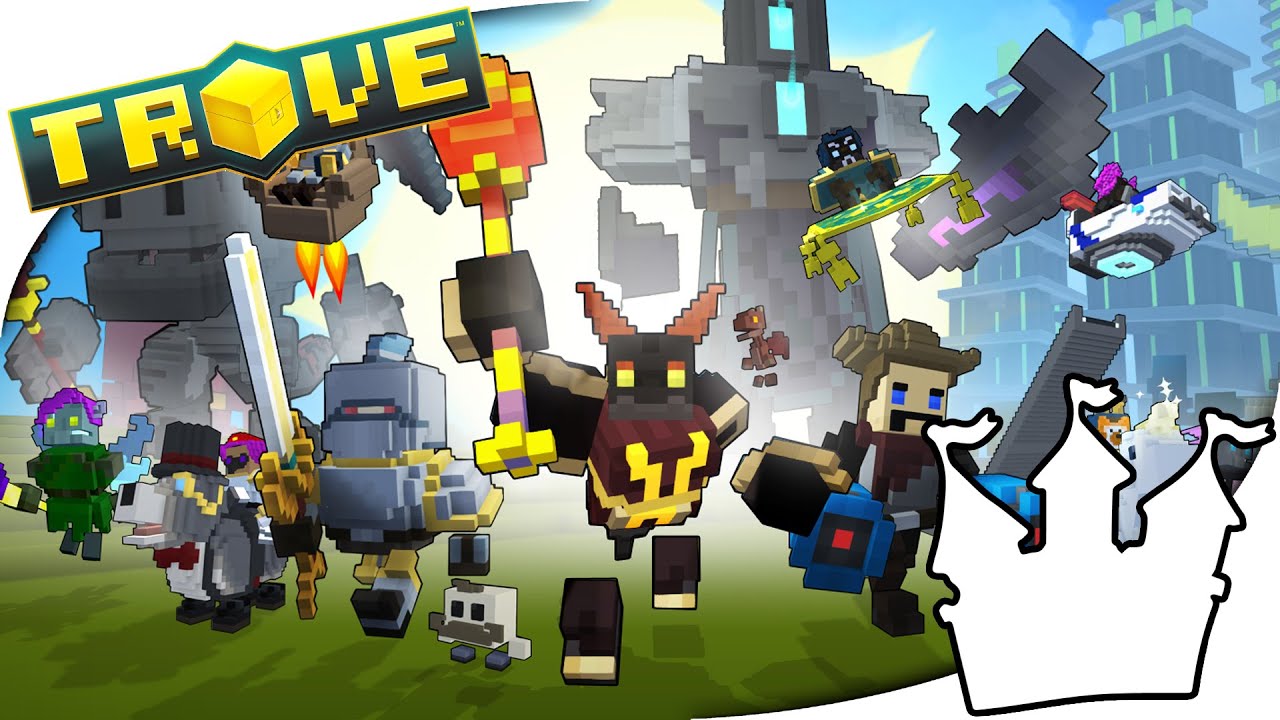 MINECRAFT RIP-OFF?! - Trove - Het SpeelKasteel - YouTube